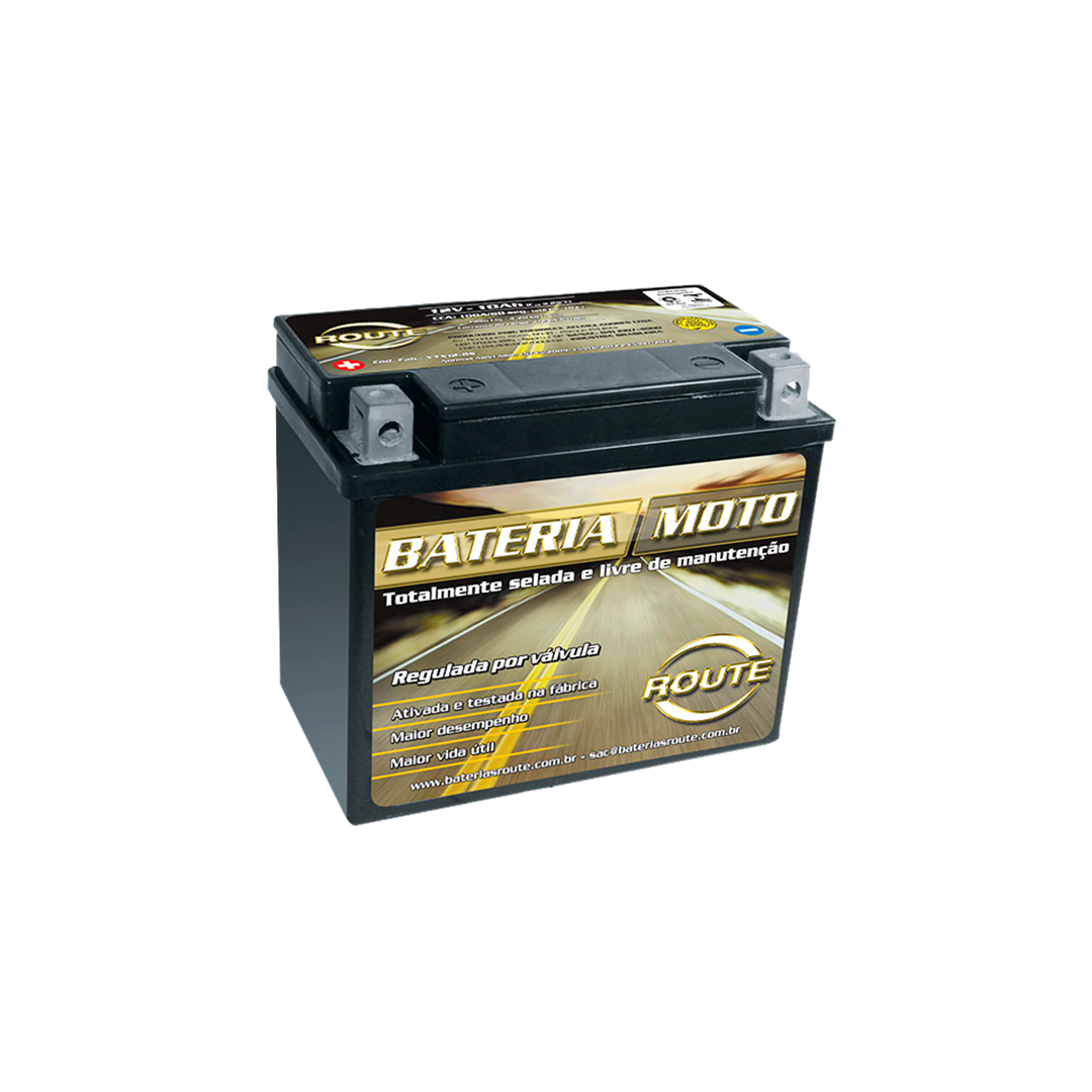 BATERIA FZ6 ATÉ 2017 R6 99/00 ZX1000 XTZ12B-BS ROUTE