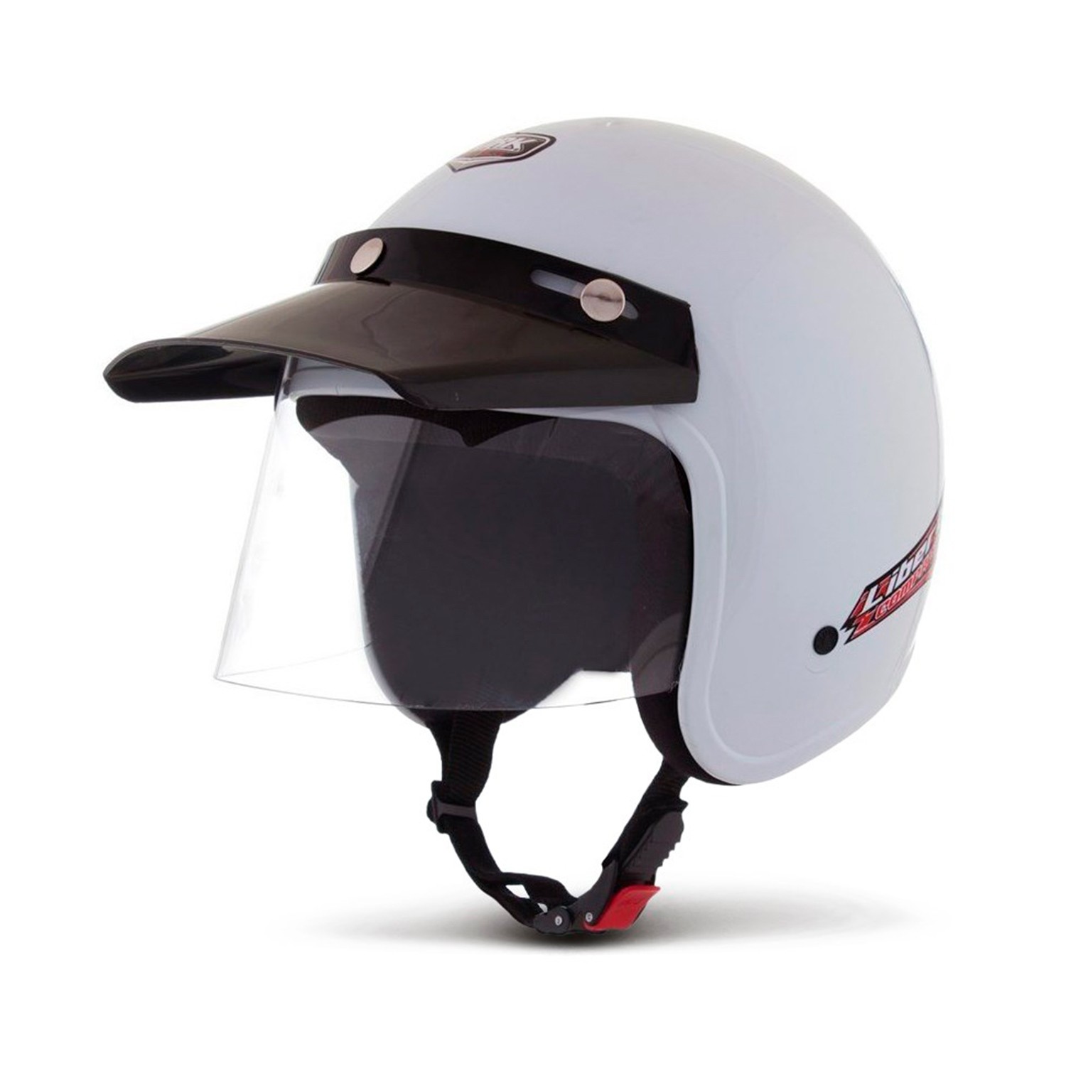 CAPACETE ABERTO COMPACT BRANCO